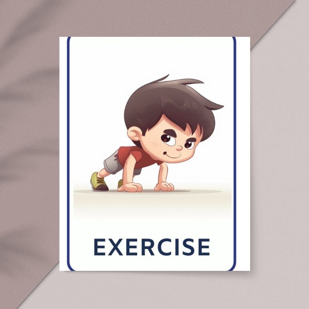 32 Various Activities Flashcards, Kids Printable, Nomenclature Cards ...