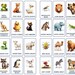 32 Animals Sounds Flashcards, Kids Printable, Nomenclature Cards ...