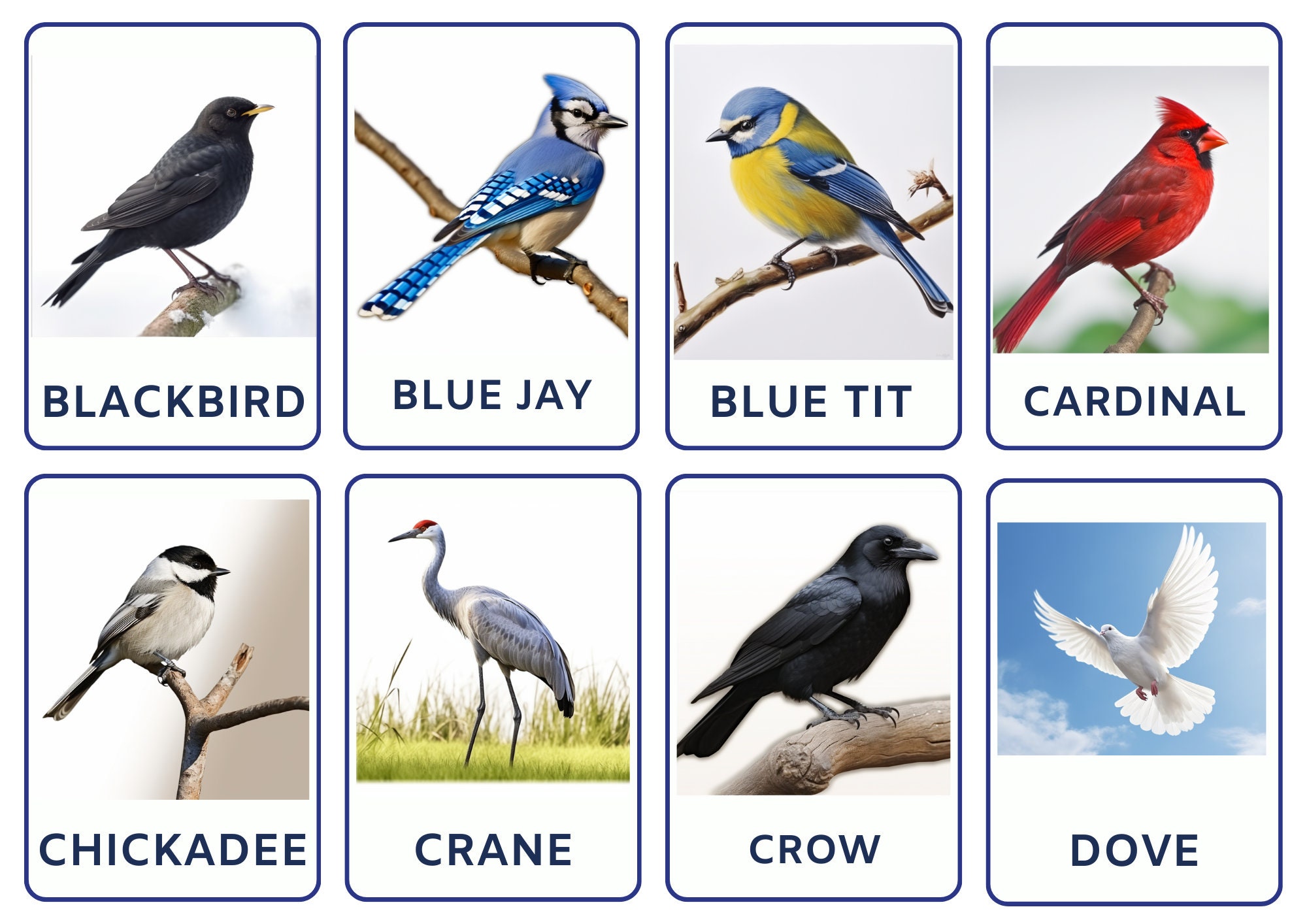 Flashcard Bundle of Animals and Creatures Bundle Includes Kids ...
