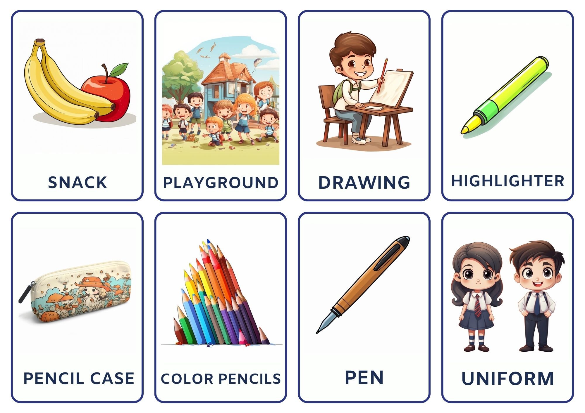 Educational Essentials Flashcard Bundle, Including Laboratory, Kids ...