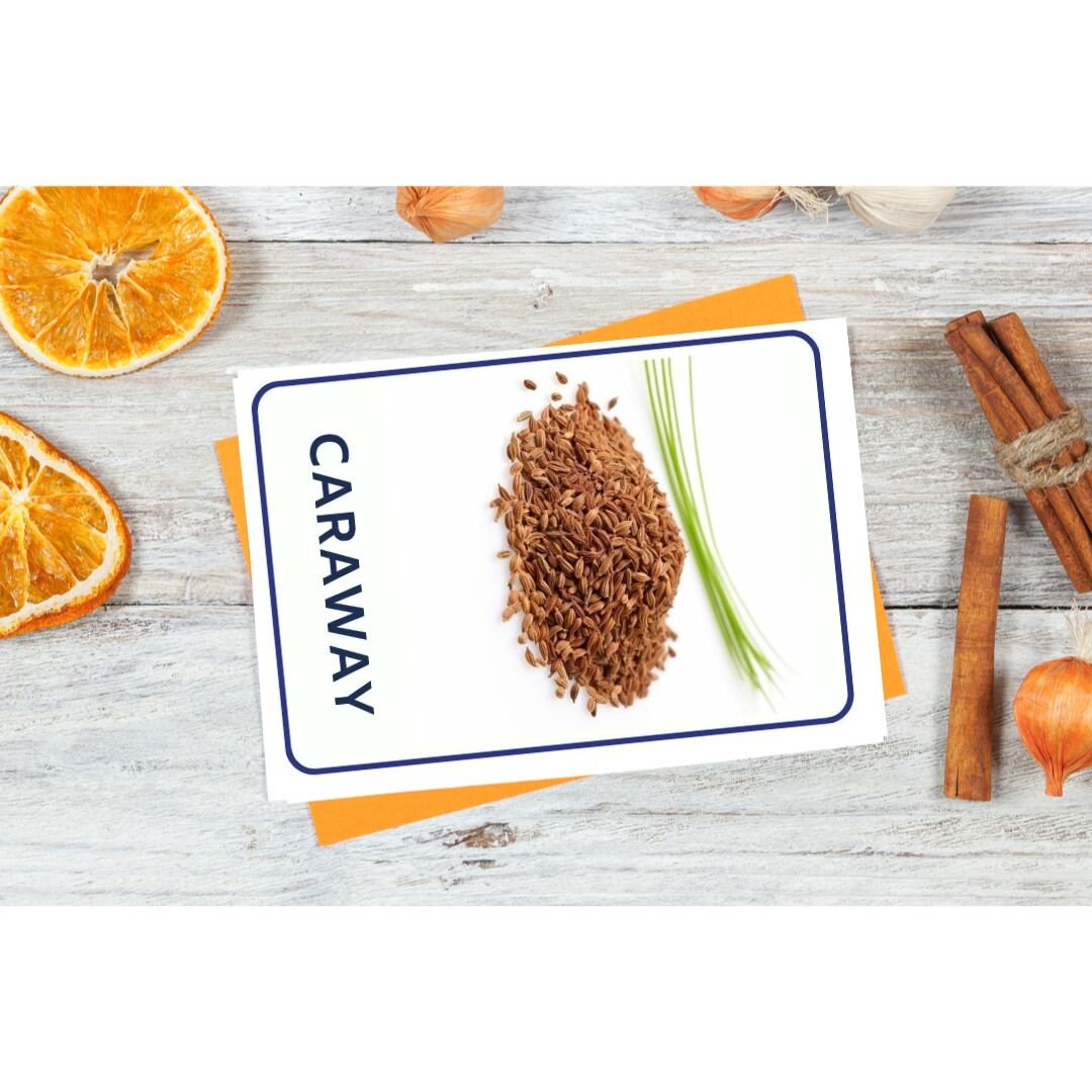 Spice up Learning, 32 Printable Flashcards of Spices for Kids ...