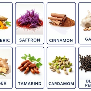 Flashcard Bundle of Kitchen and Tools Bundle Includes Vegetables, in ...