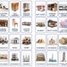Explore City Life With Urban Essentials Flashcard Bundle, Furniture ...
