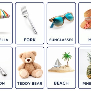 Flashcard Bundle of Kids Learning Adventures Including Toys, Kids ...