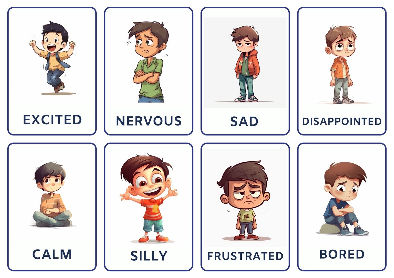 Flashcard Bundle of Kids Learning Adventures Including Toys, Kids ...