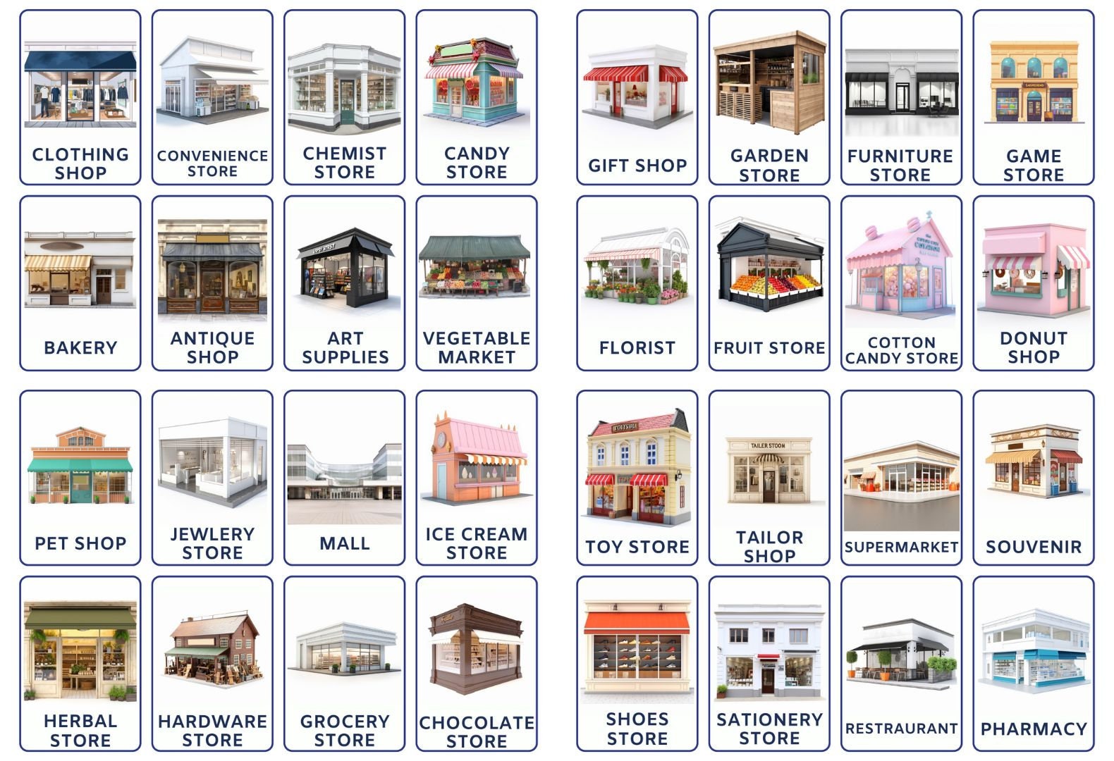 Explore Shops 32 Montessori Flashcards With Editable PDF, Printable ...