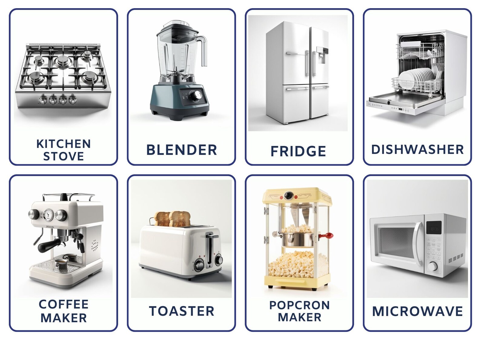 Flashcard Bundle of Kitchen and Tools Bundle Includes Vegetables, in ...