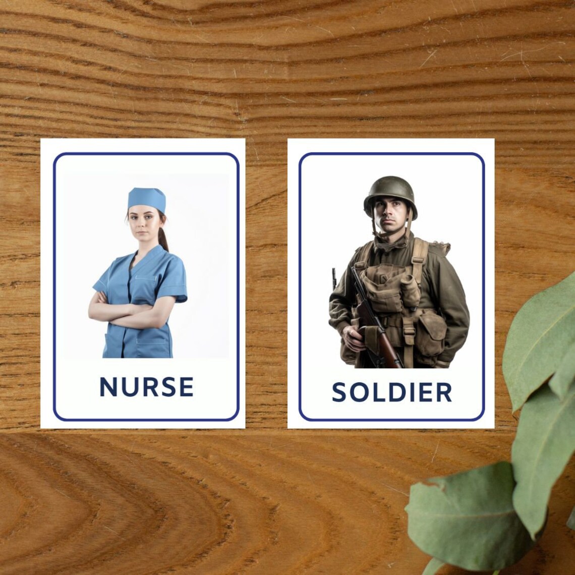 32 Professions Flashcards for Kids and Preschoolers, Discover ...