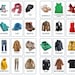 32 Clothing Flashcards, Image Cards for Kids, Clothes Cards ...