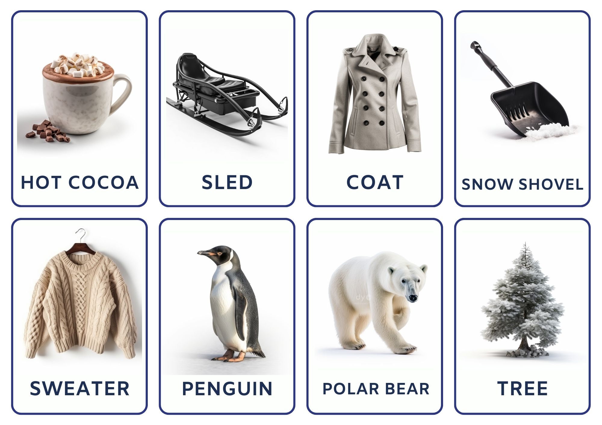 Charming Holiday Creations Flashcard Bundle, Including Winter ...