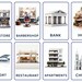 Explore City Life With Urban Essentials Flashcard Bundle, Furniture ...