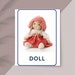 32 Toys Flashcards, Kids Printable, Nomenclature Cards, Toddler ...