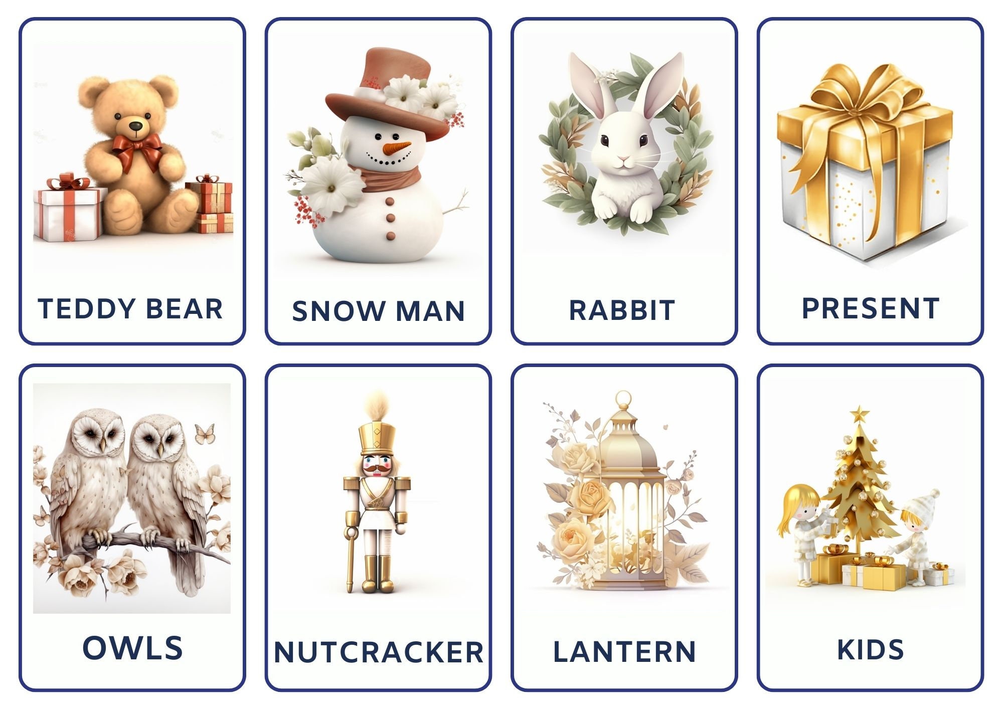 Discover Our Holiday Cheer Flashcard Bundle With Winter Activities ...