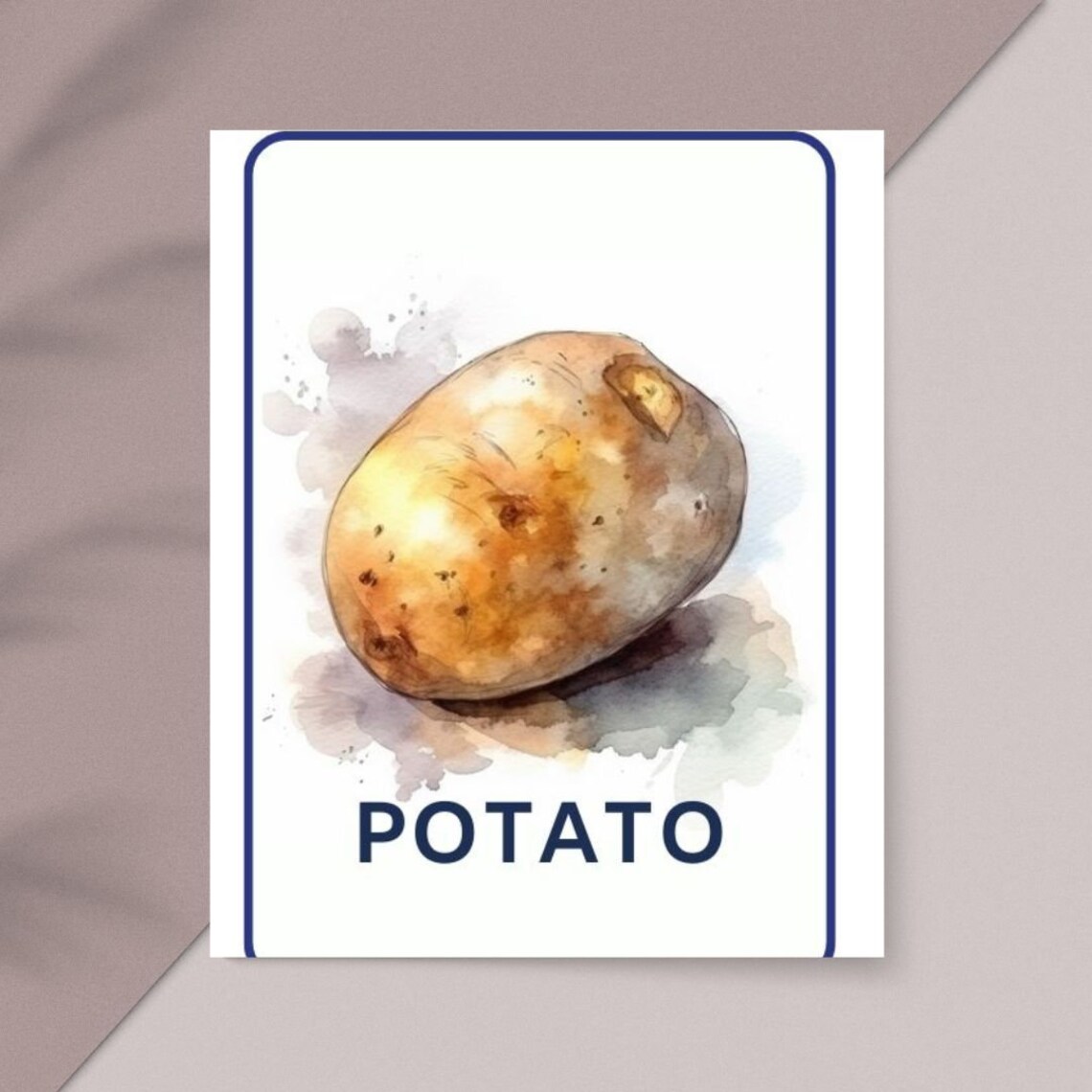 32 Vegetables Flashcards, Image Cards for Kids, Preschool, Nomenclature ...