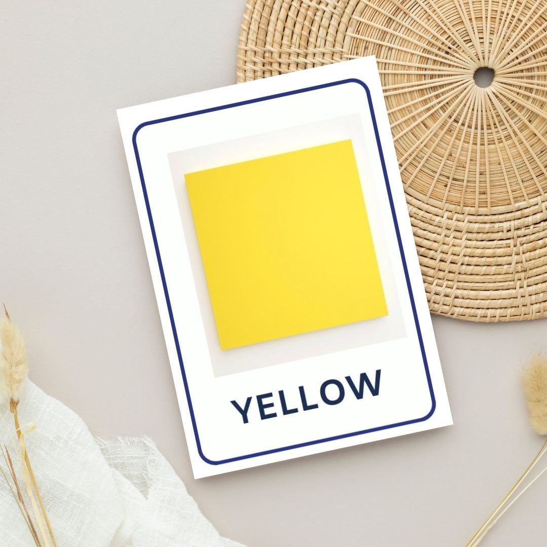 32 Colors Name Flashcards, Kids Printable, Nomenclature Cards, Toddler ...