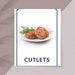 32 Fast Food Flashcards, Kids Printable, Nomenclature Cards, Toddler ...