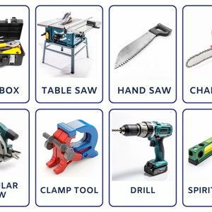 Flashcard Bundle of Kitchen and Tools Bundle Includes Vegetables, in ...