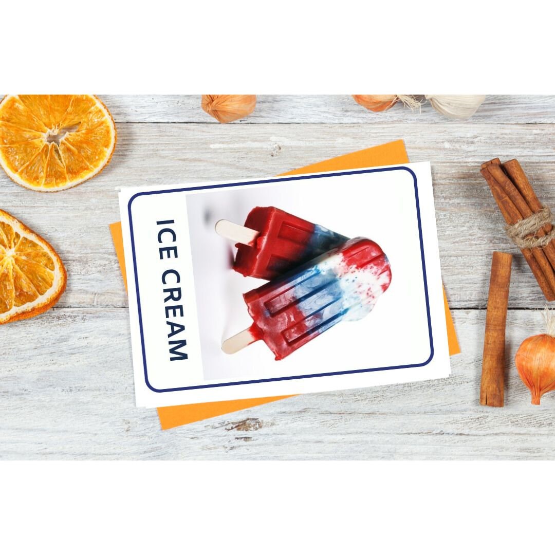 32 Picnic Flashcards, Kids Printable, Nomenclature Cards, Toddler ...