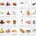 32 Picnic Flashcards, Kids Printable, Nomenclature Cards, Toddler ...