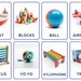 Flashcard Bundle of Kids Learning Adventures Including Toys, Kids ...