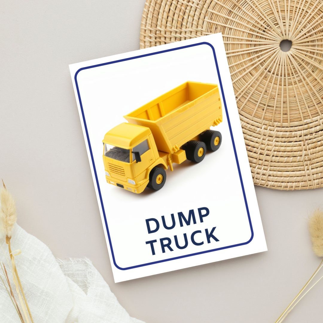 32 Toys Flashcards, Kids Printable, Nomenclature Cards, Toddler ...