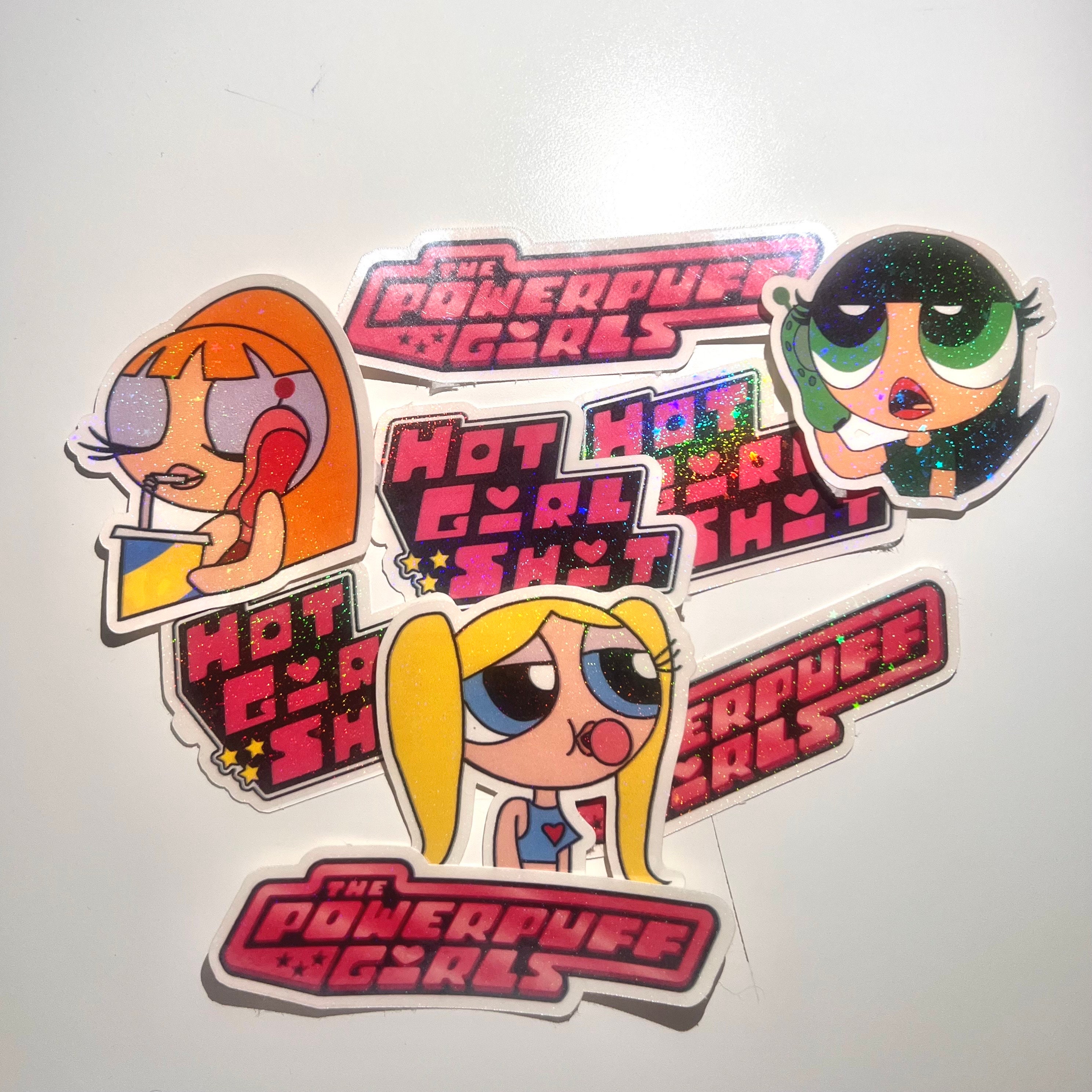 Powerpuff Girl Stickers - Etsy
