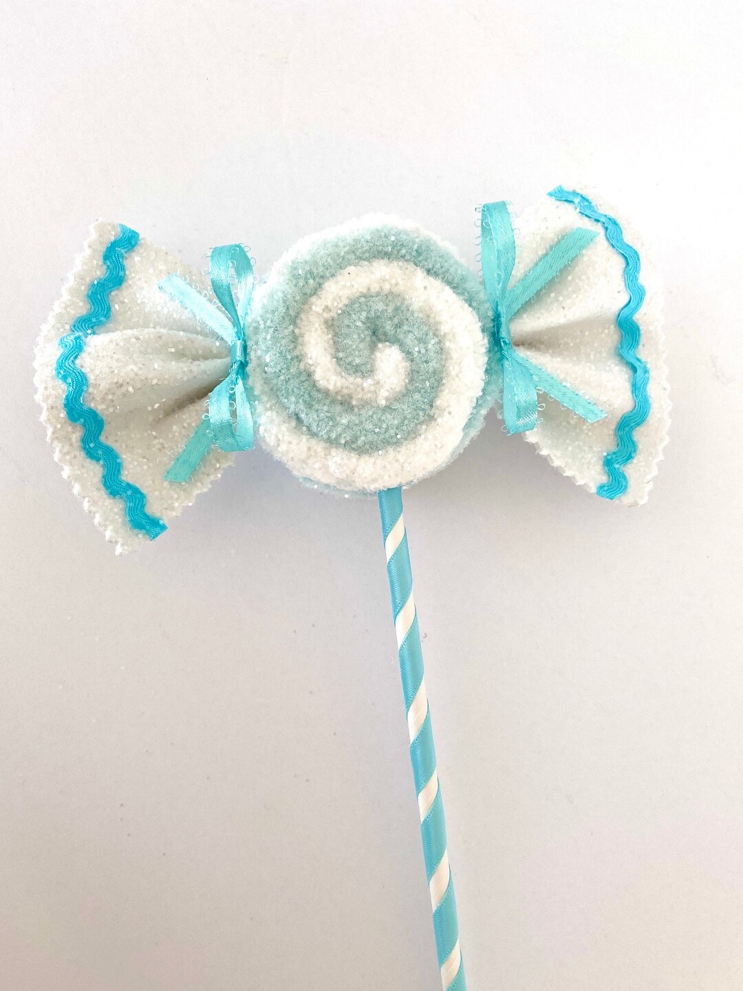 Ice Blue Lollipop, Lt. Blue Fake Candy, Pastel Blue Candy Land ...