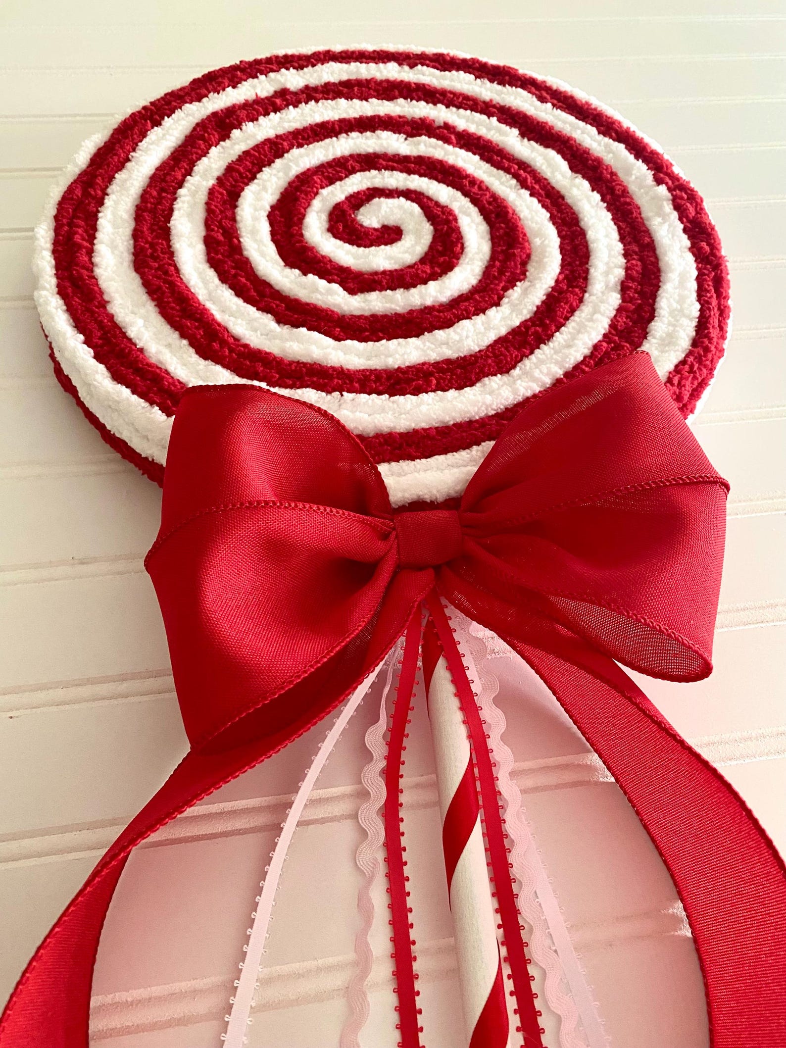 Red White Fake Lollipop 13"w X-large Peppermint Lollipop, Lime Green ...