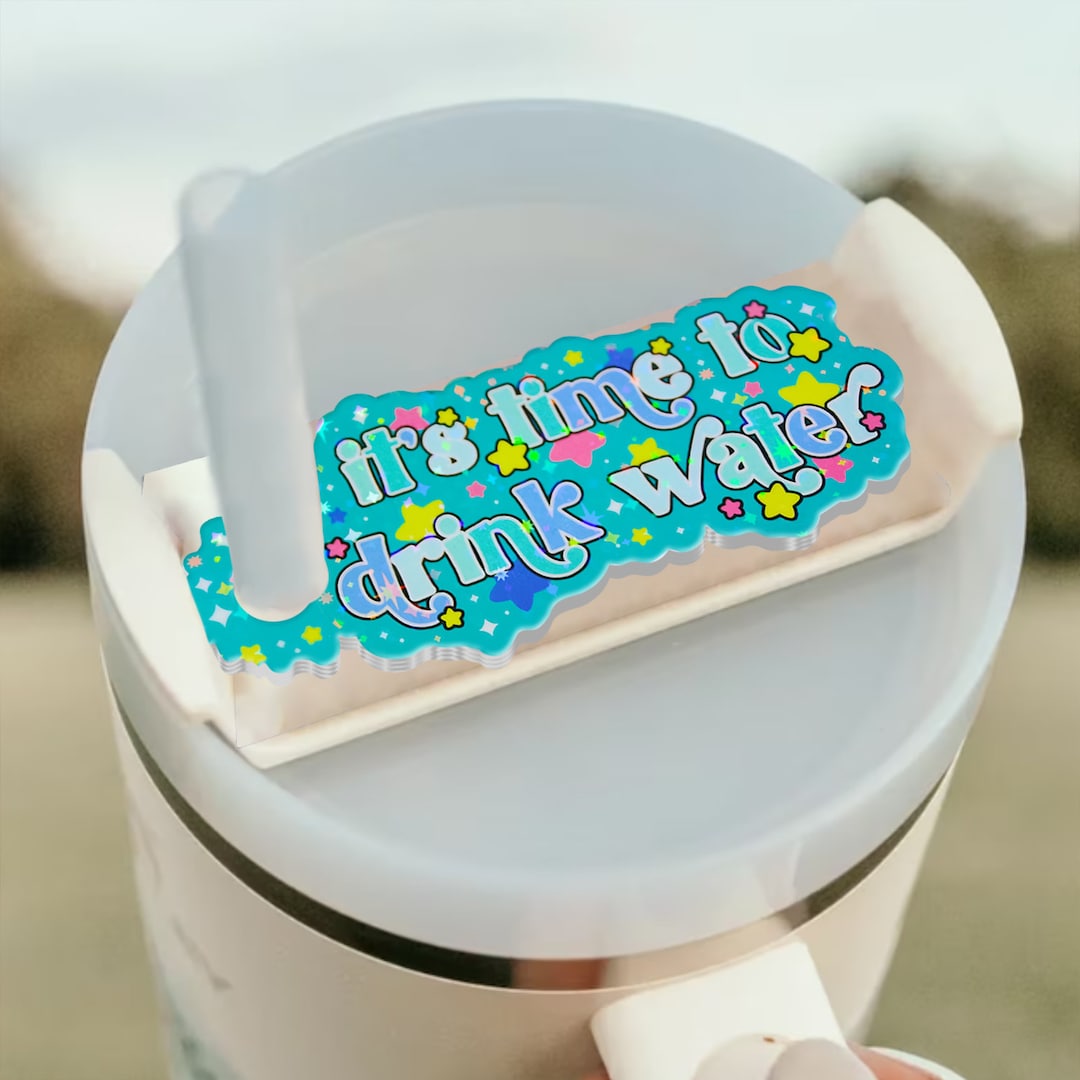 Drink Water Name Tag Self Care Tag for Stanley Cup Gift for - Etsy