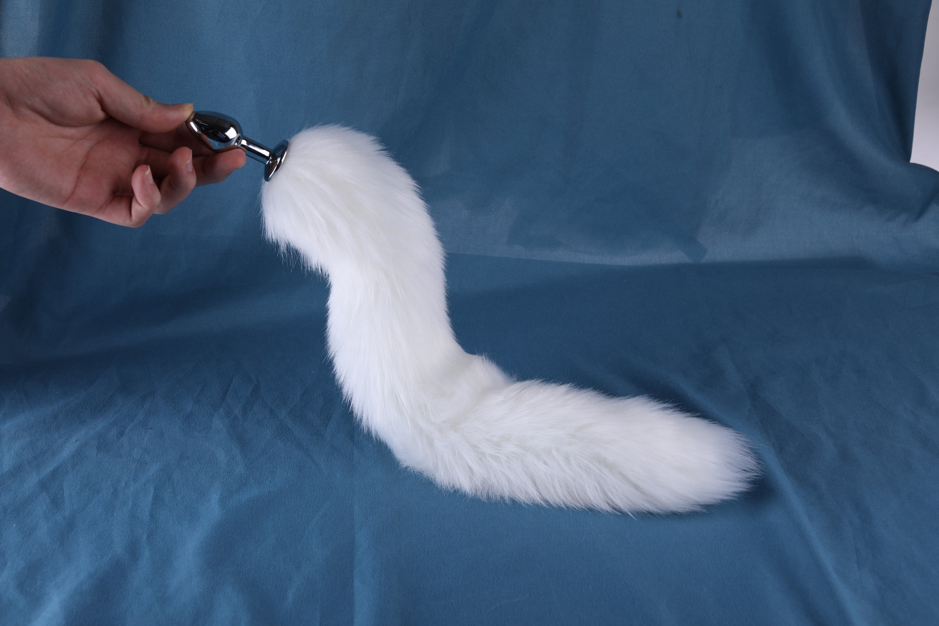 Detachable Tail Butt Plug, Ddlg,white Tail Plug, Tail Buttplug, Tail ...
