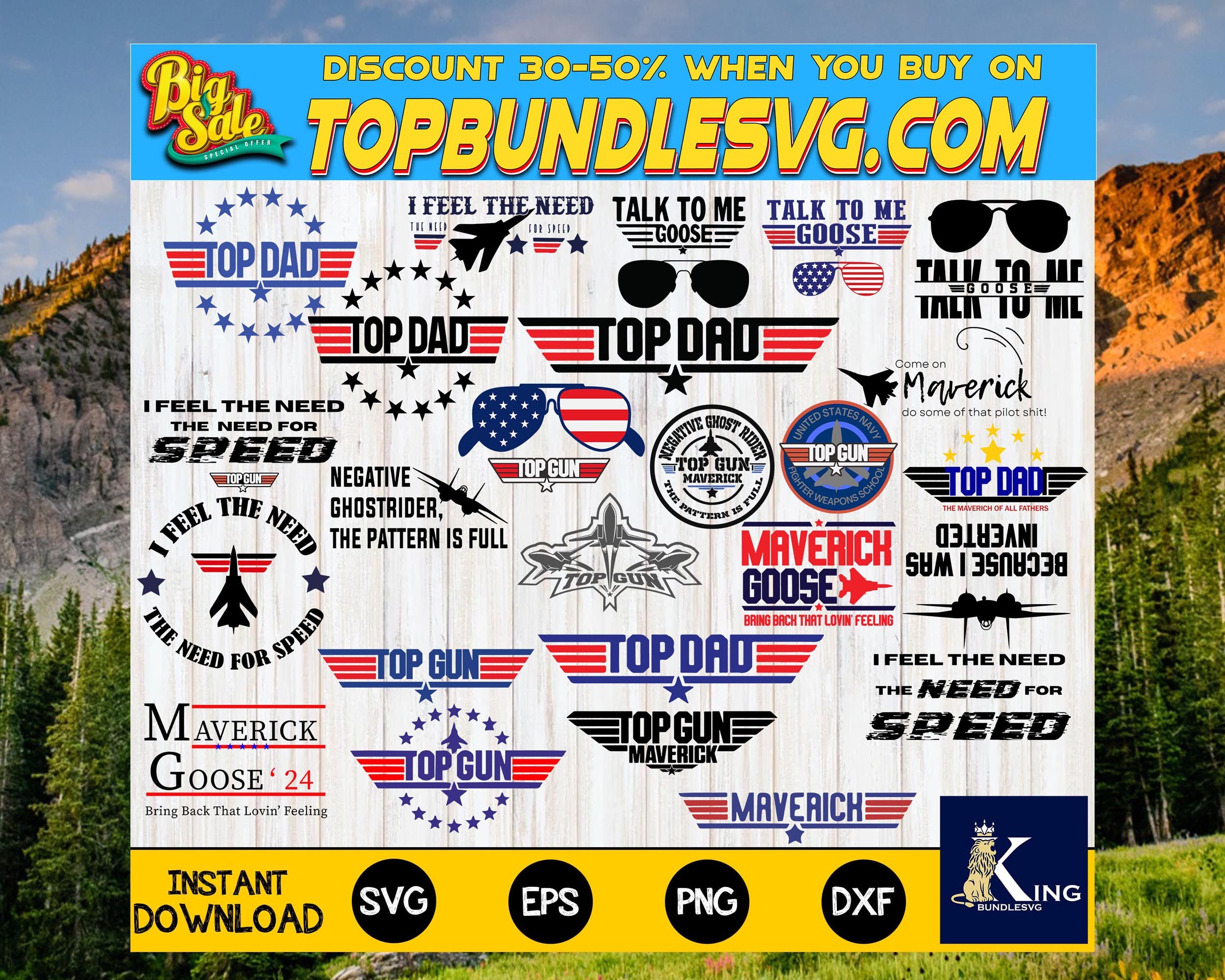 500 File Top Gun Bundle SVG Top Gun Bundle Svg Eps Png for - Etsy