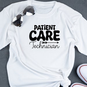 Patient Care Tech SVG Bundle: Healthcare Designs, Pct Svg, Technician ...