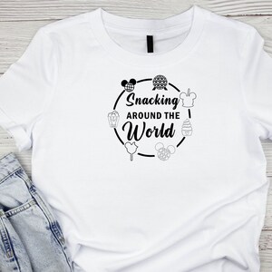 Epcot SVG Bundle: Epcot Png, Snacking Around the World SVG, World Svg ...