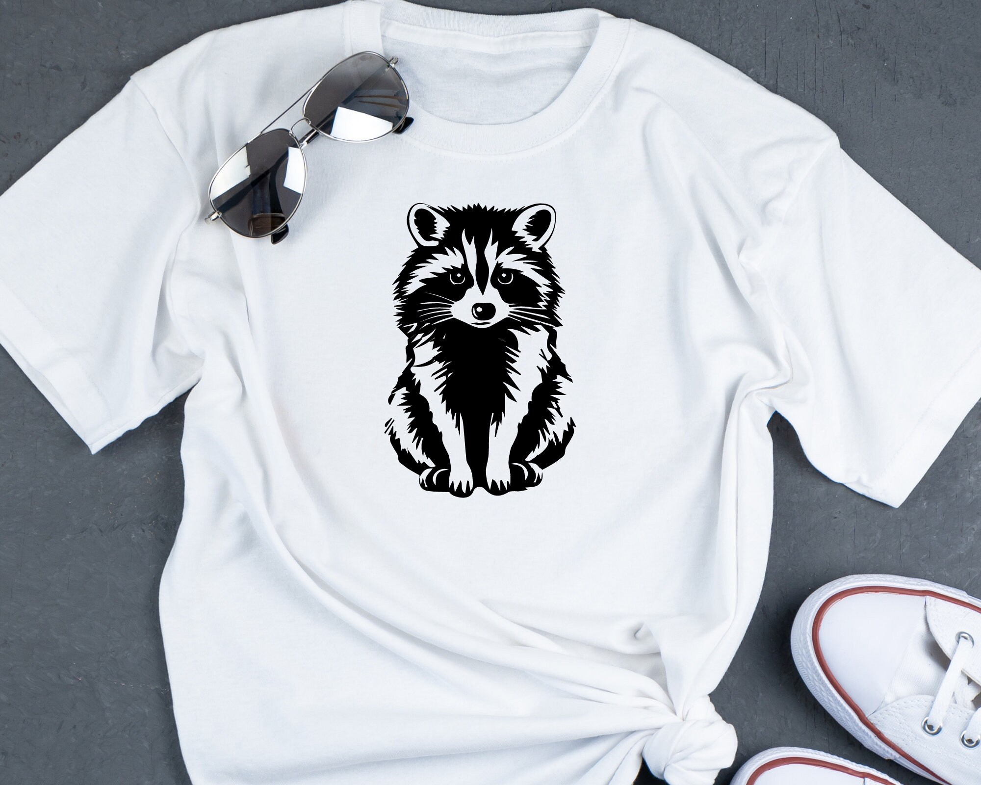 Raccoon Svg Bundle, Cute Raccoon Svg, Peeking Raccoon Svg, Raccoon Head ...