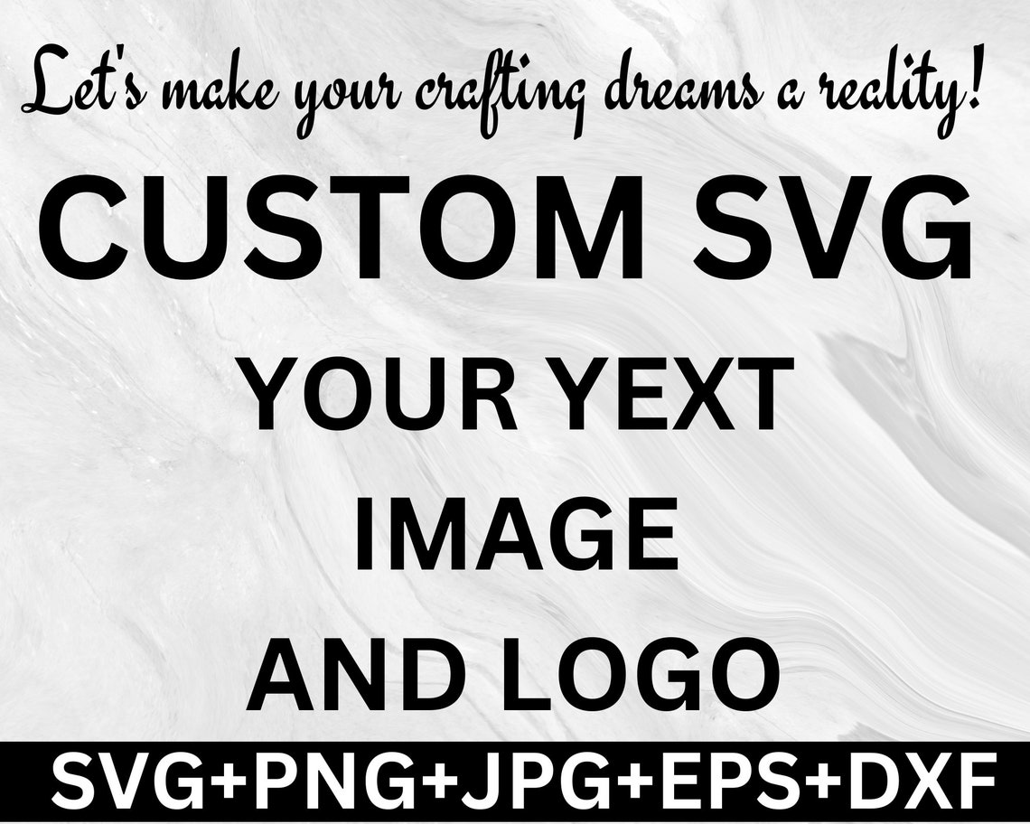 Custom SVG for Your Text, Custom Svg, Create Your Own Design ...