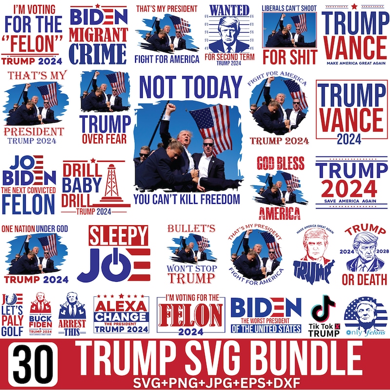 Trump Svg - Etsy