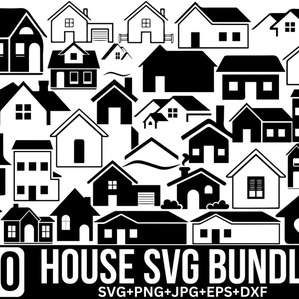 House Svg - Etsy