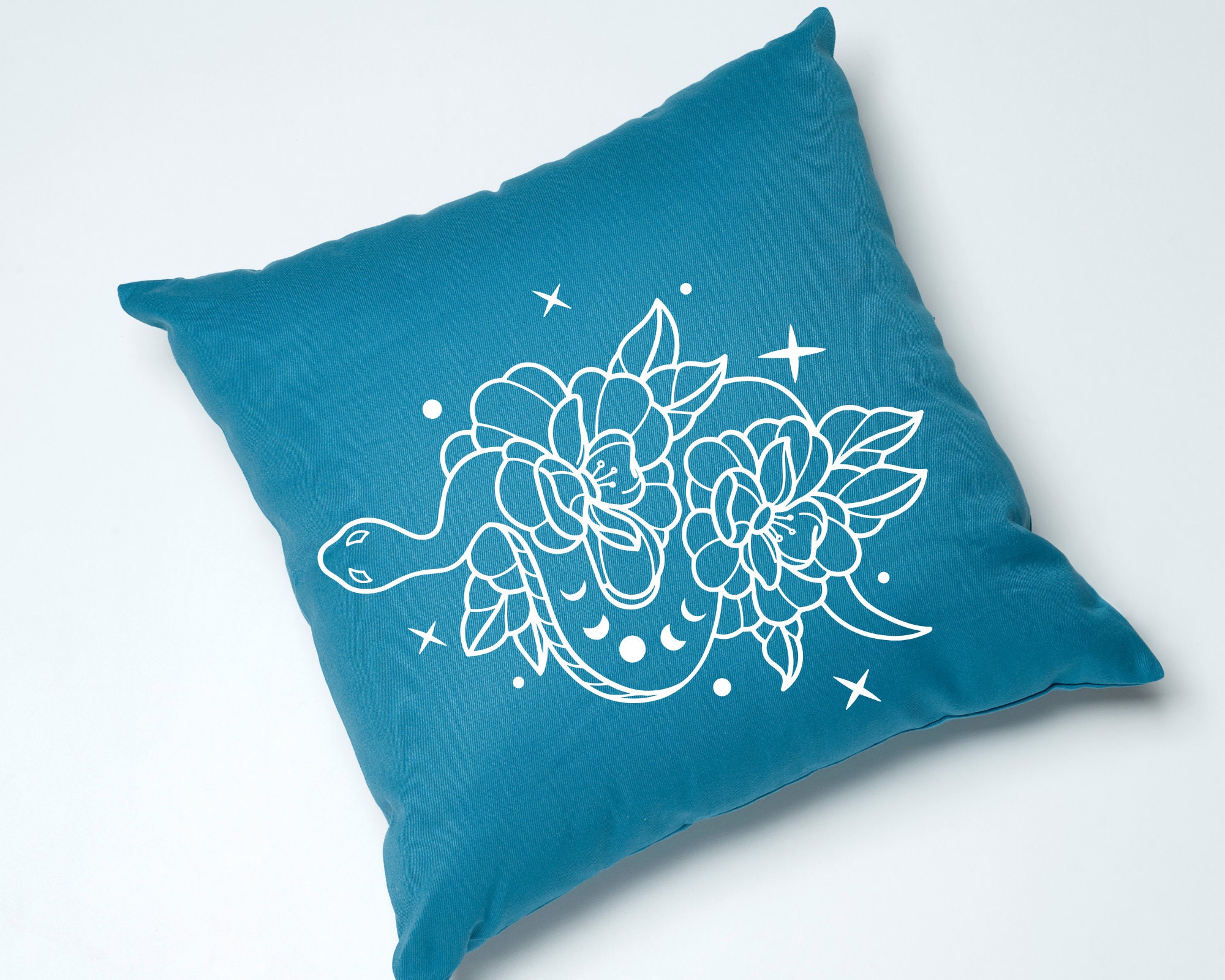 Floral Snake Svg Bundle Celestial Snake Svg Snake With - Etsy