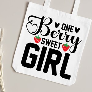 Strawberry SVG Bundle: Berry Quotes Clipart (digital Files) - Etsy