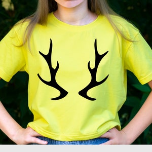 Deer Antler Skull Svg Bundle, Heart Boho Antler Svg, Deer Antlers ...