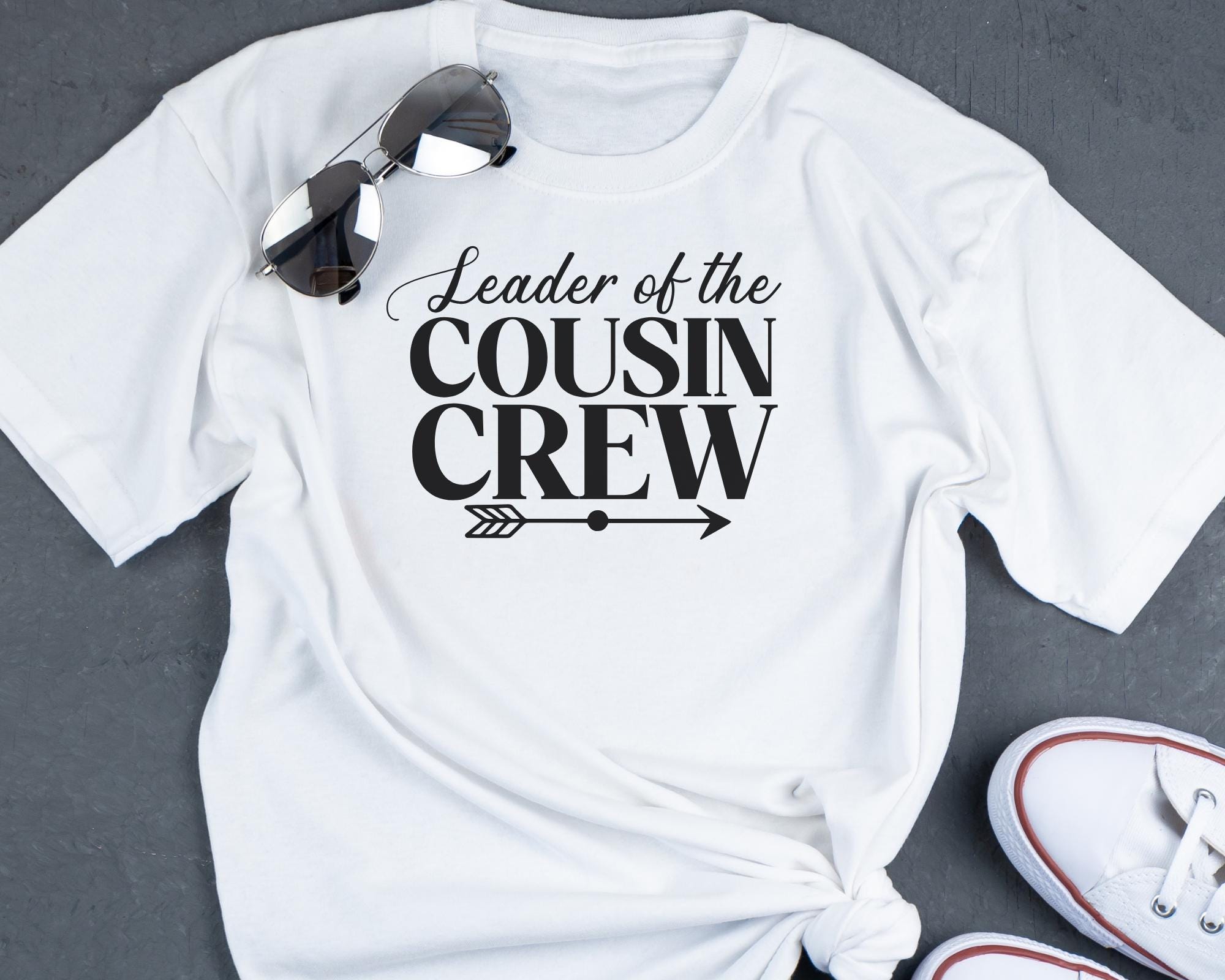 Cousin Crew SVG Bundle: Retro Designs for Cricut, Silhouette (digital ...