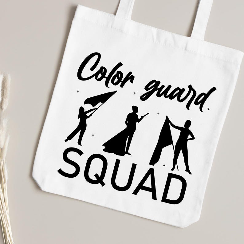 Color Guard Svg Bundle, Color Guard Flag, Color Guard Rifle, Color ...
