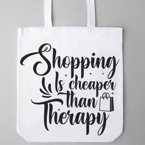 Tote Bag SVG Bundle: Funny Quotes, Market Bag Designs, Shopping Bag Svg ...
