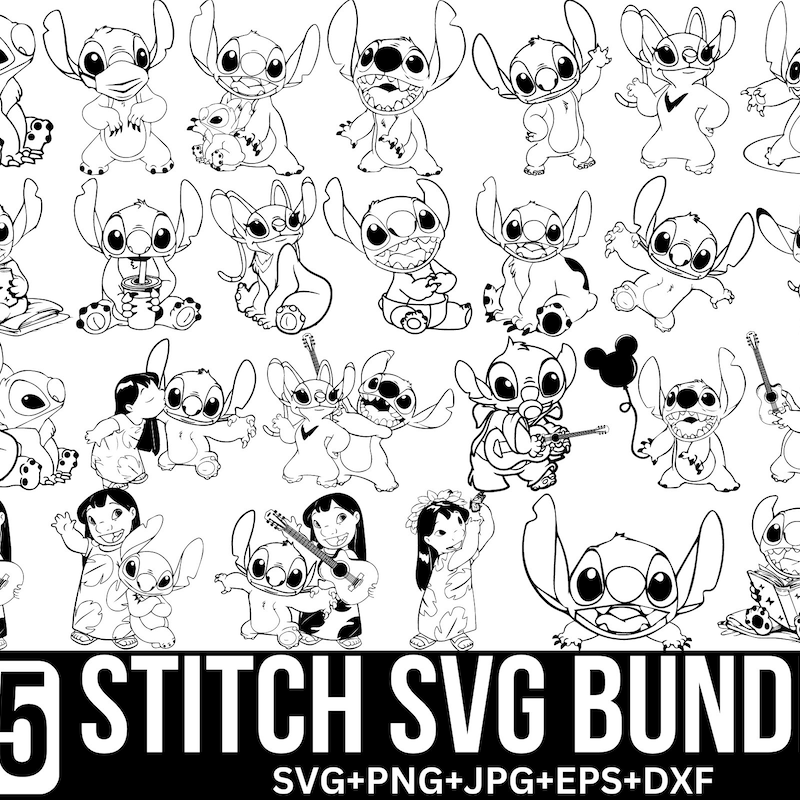 Stitch plotterdatei - Etsy.de