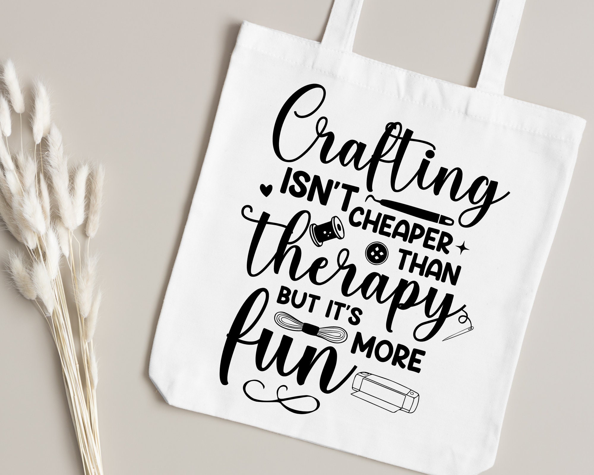 Crafting Quotes SVG Bundle: Funny Craft Room Designs, Crafting Quotes ...