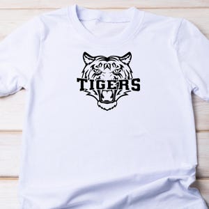 Tigers Svg Bundle, Tigers Football Svg, Tiger Mascot Svg, Calw Tigers ...