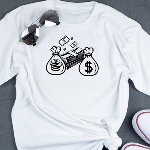 Money Svg Bundle, Wallet Svg, Cash Svg, Money Png, Money Bag Svg, 100 ...