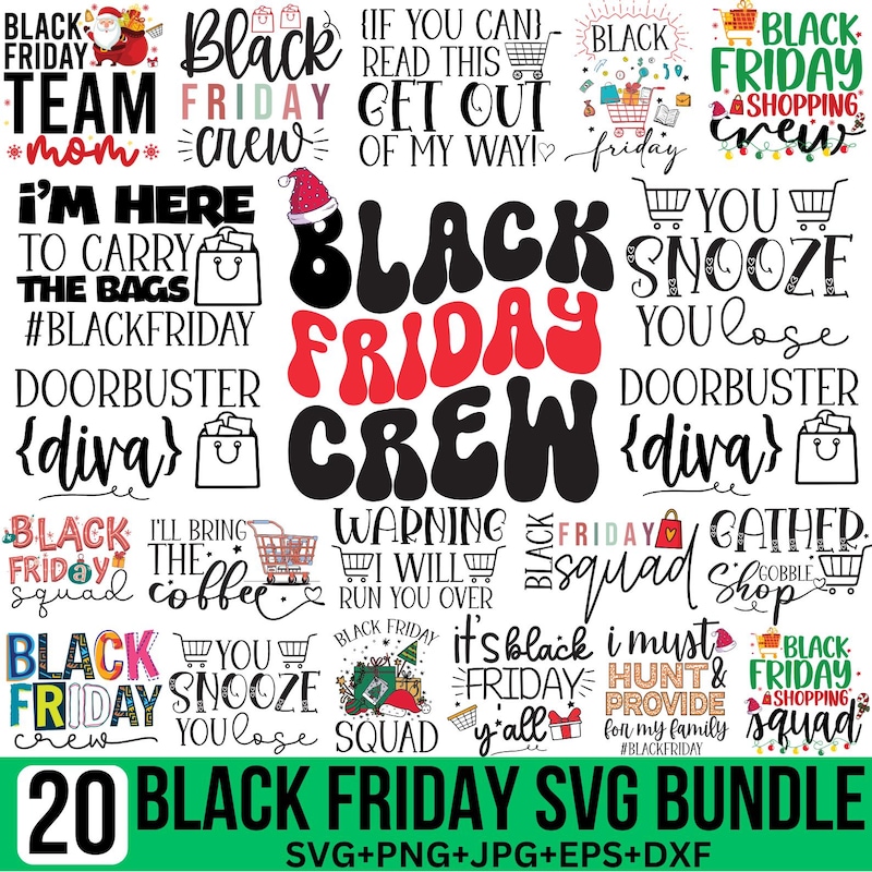 Black Friday Svg Image - Etsy