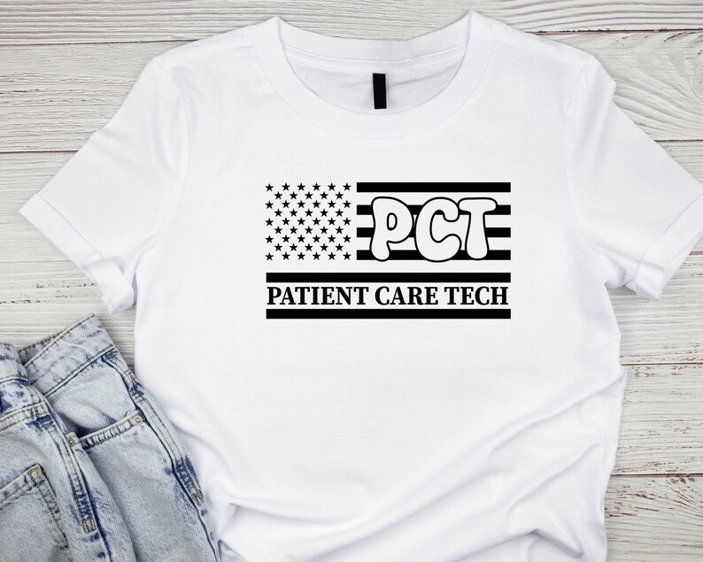 Patient Care Tech SVG Bundle: Healthcare Designs, Pct Svg, Technician ...
