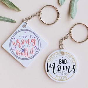 Keychain Svg Bundle, Keychain Svg Quotes, Key Ring Svg, Keychain ...